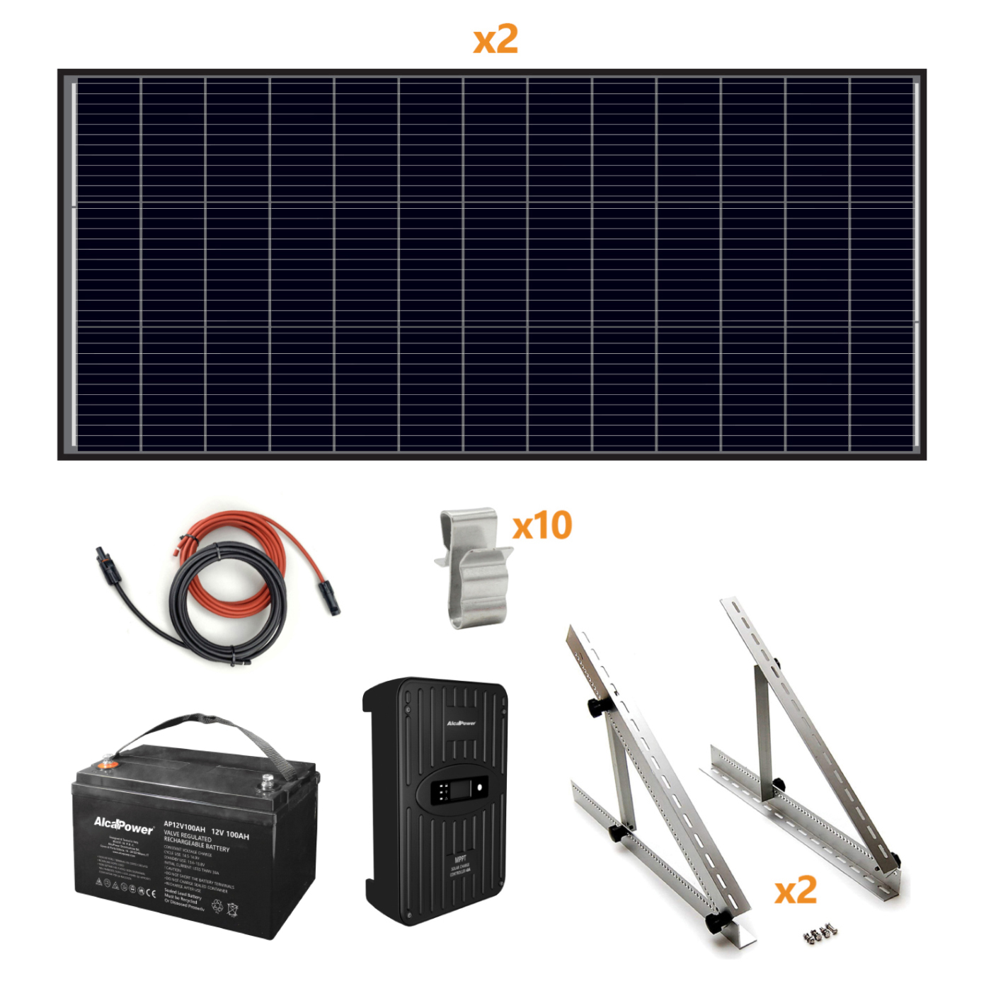 PV KIT for video surveillance | Alcapower